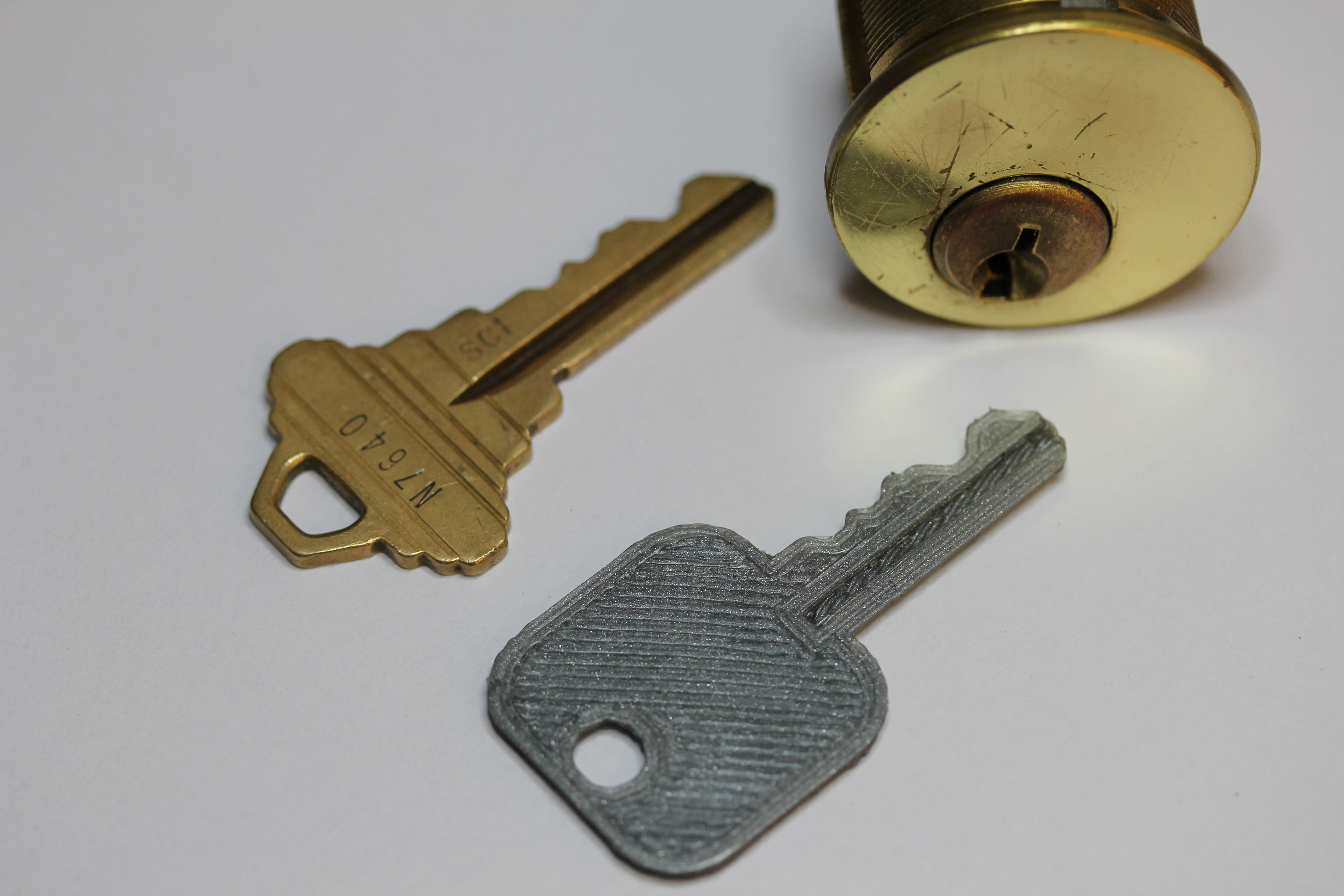Physical Duplicating House Keys On A 3D Printer Eclecticc